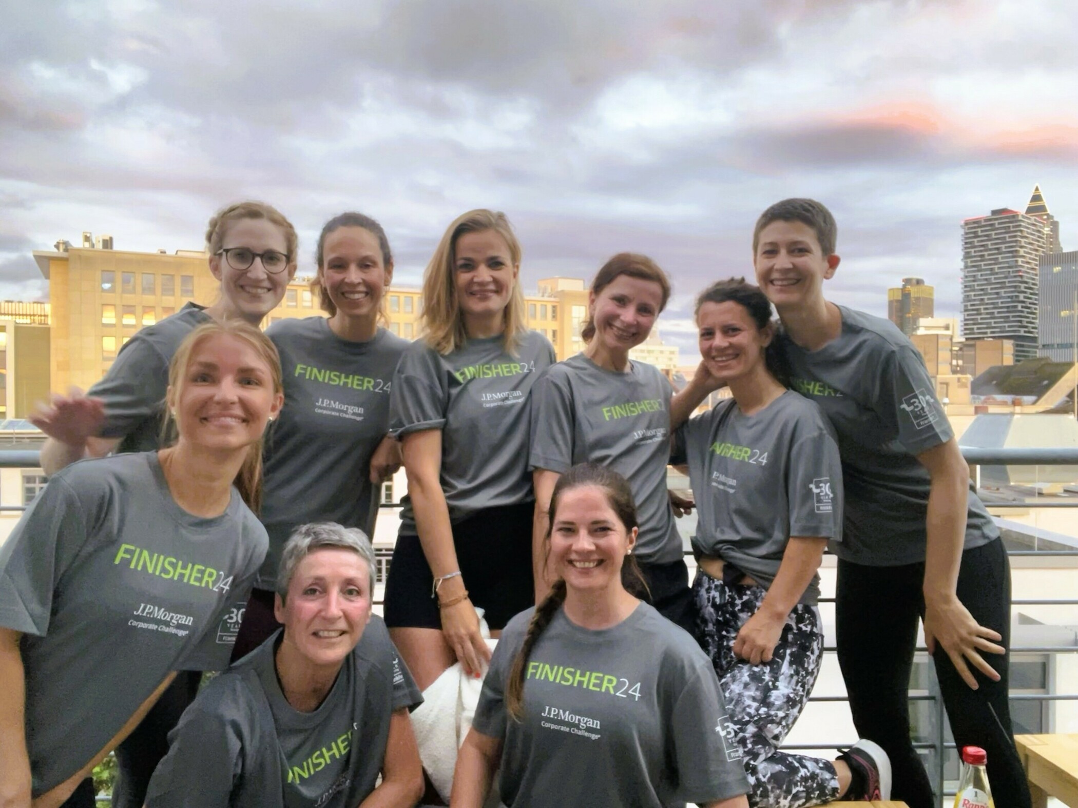 HAGE-Team startete bei der J.P. Morgan Corporate Challenge